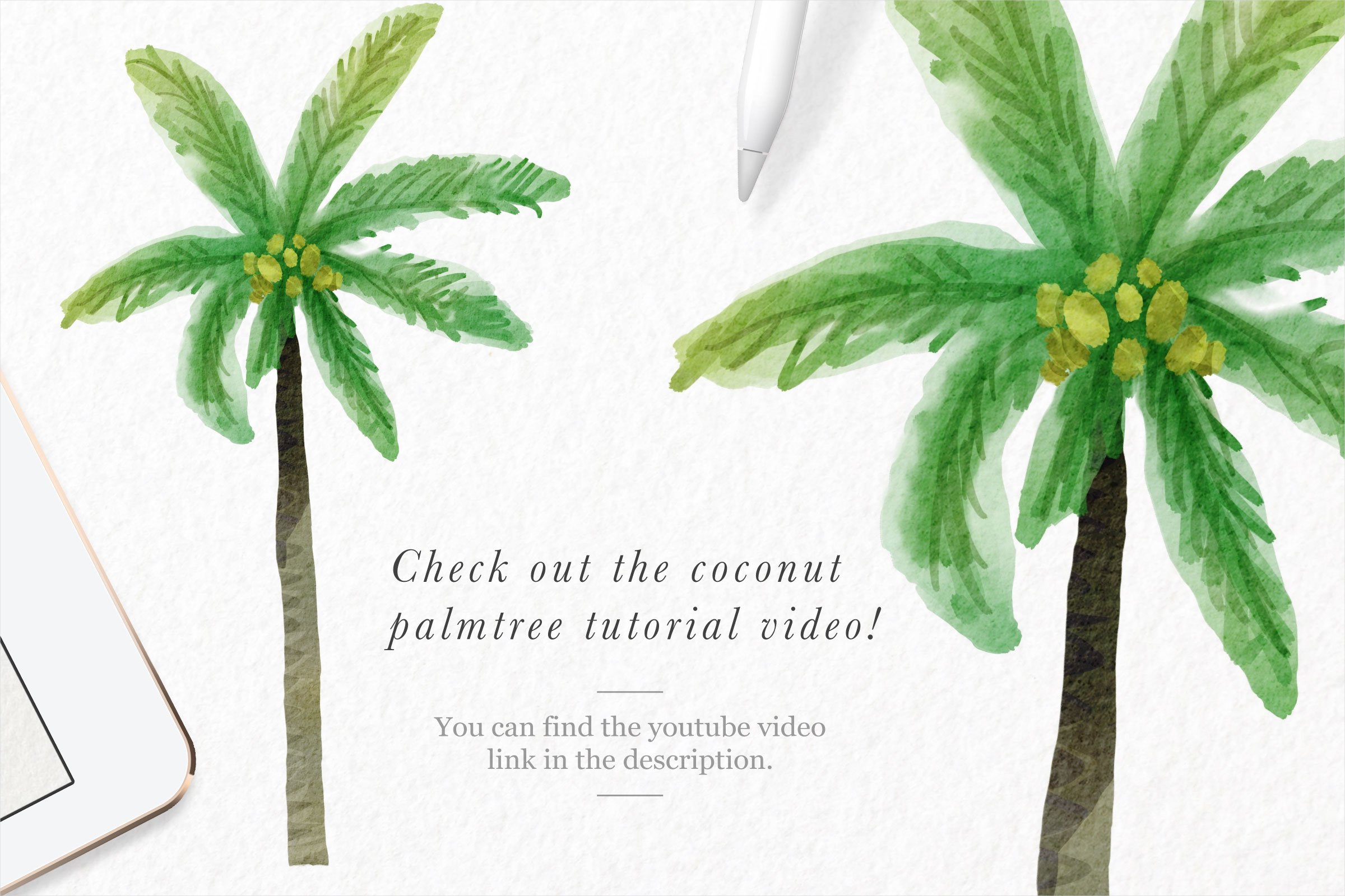 Amazing Watercolor Kit for Procreate (435732) | Procreate | Design Bundles