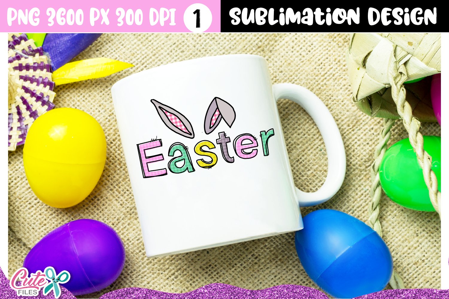 Easter Sublimation Design (1756775) | Sublimation | Design Bundles