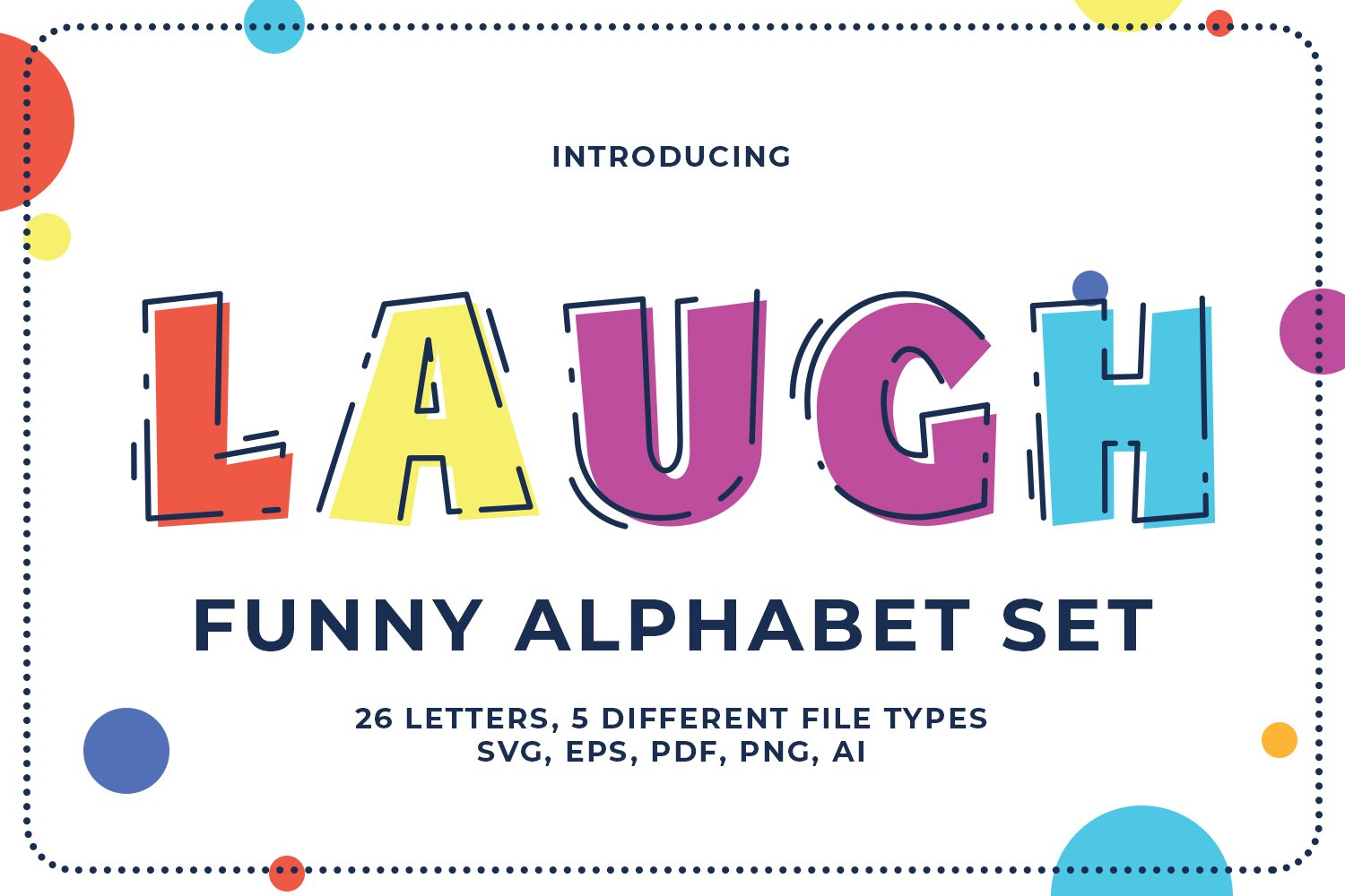Funny Alphabet Set
