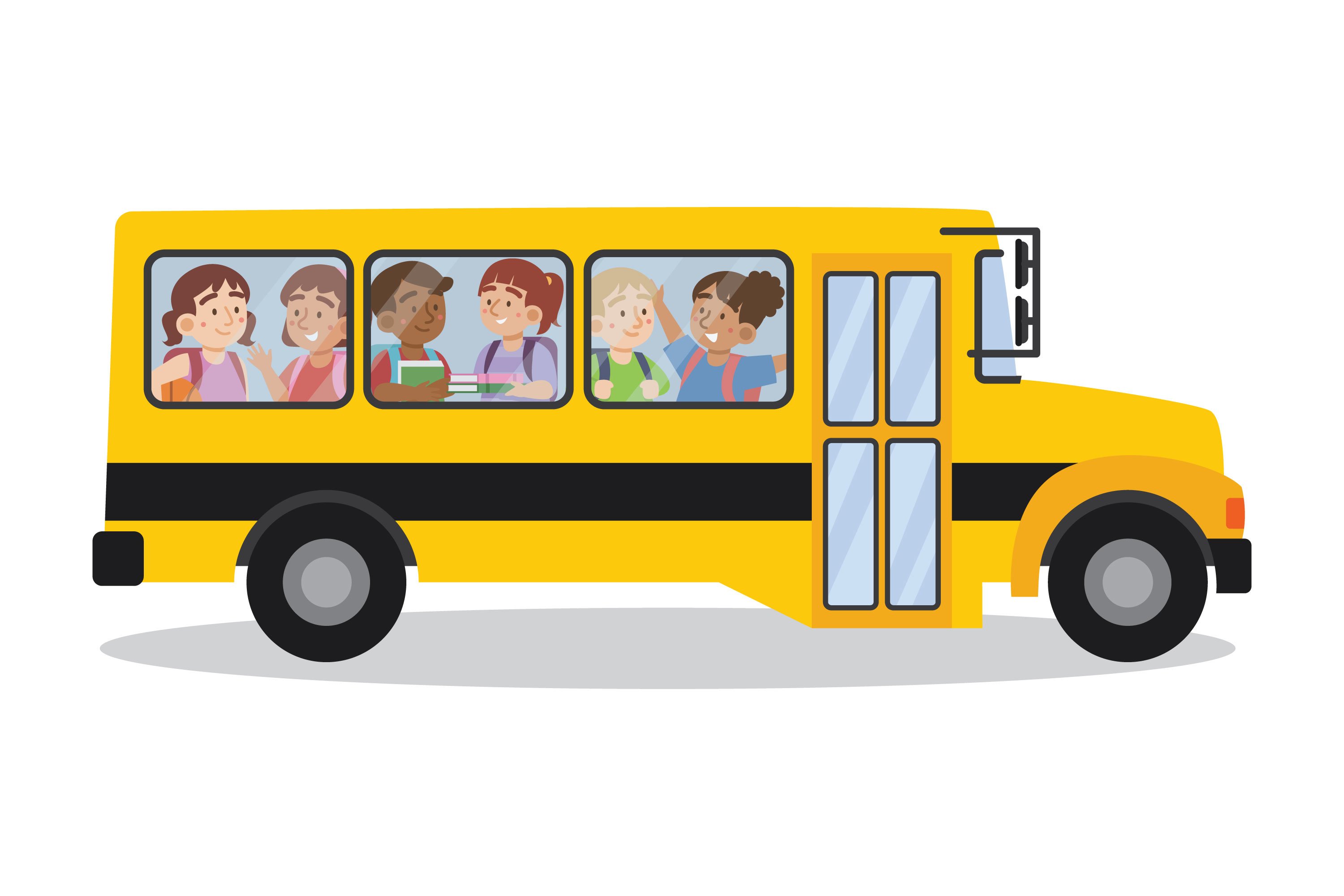 School Bus Illustrations