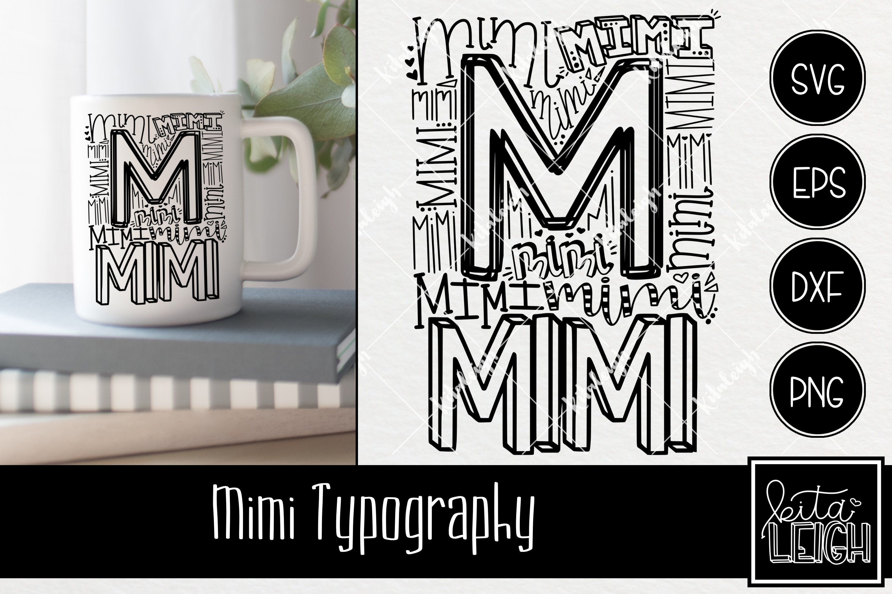 Mimi Typography (190110) | Hand Lettered | Design Bundles