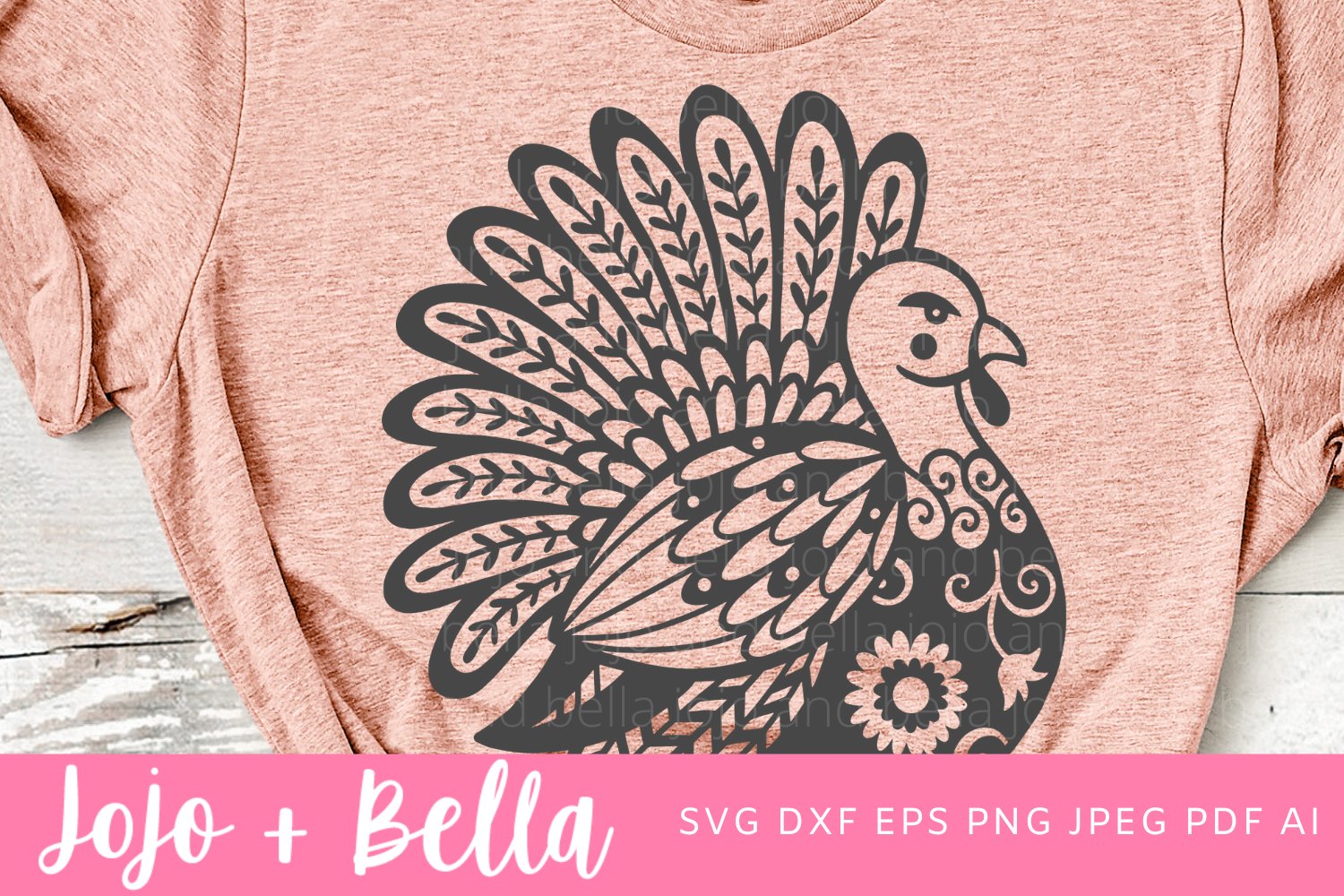 Mandala Turkey Svg | Turkey SVG| Thanksgiving SVG (906234) | Cut Files ...