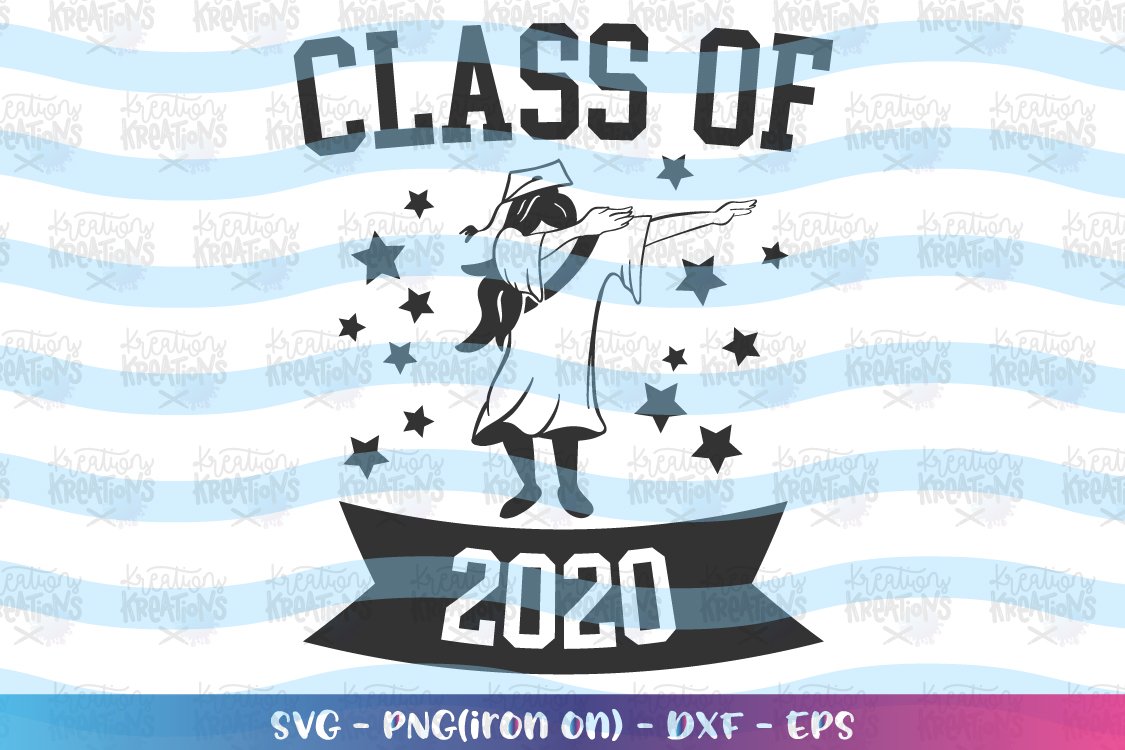 Graduation svg class of 2020 dab SVG (426127) | SVGs | Design Bundles