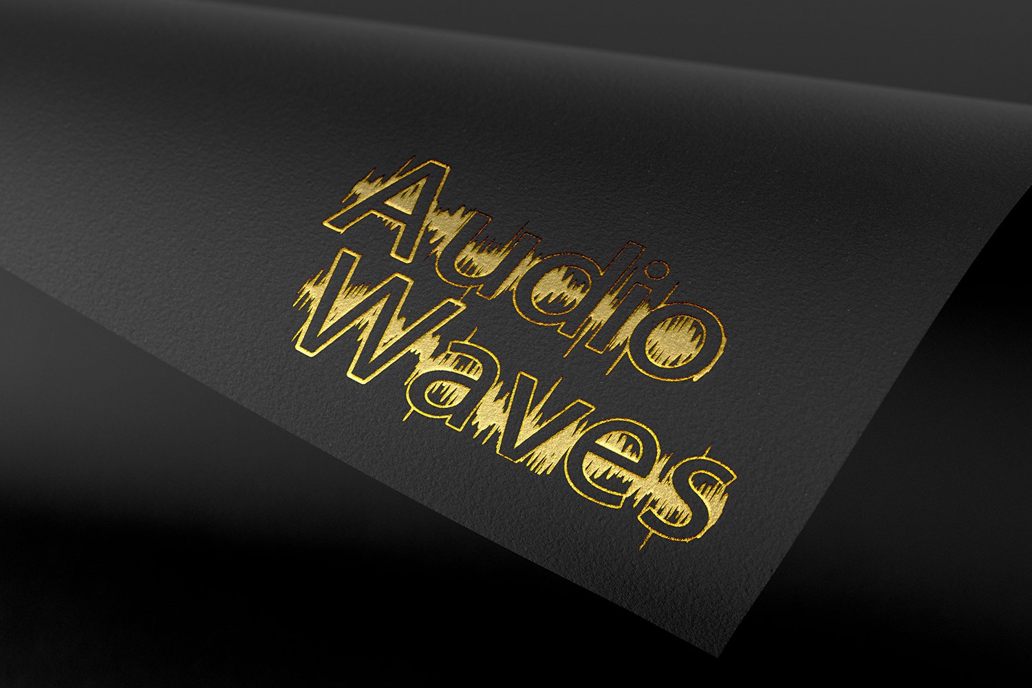 Audio Wave Font | Open Type / Woff (698660) | Brush | Font Bundles