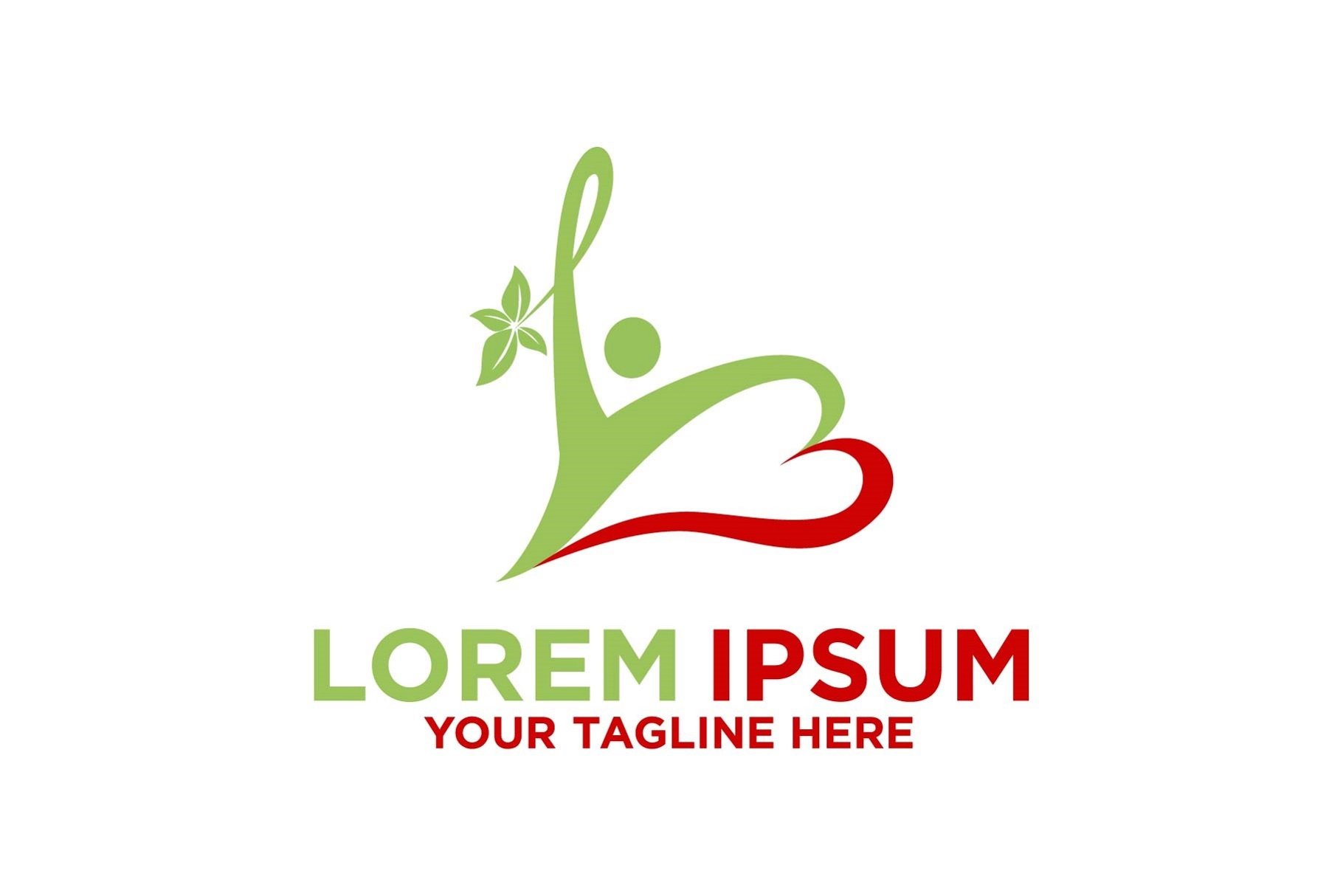 Healthy life, human logo template (1089933) | Logos | Design Bundles