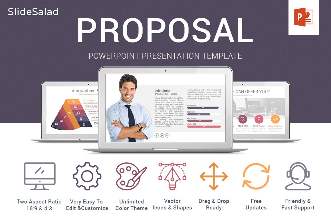 Best Business Proposal PowerPoint Templates (239910) | Presentation ...