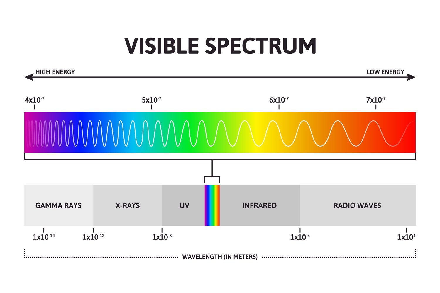 Visible Color Spectrum Wavelength The Language Of Light | Radiant