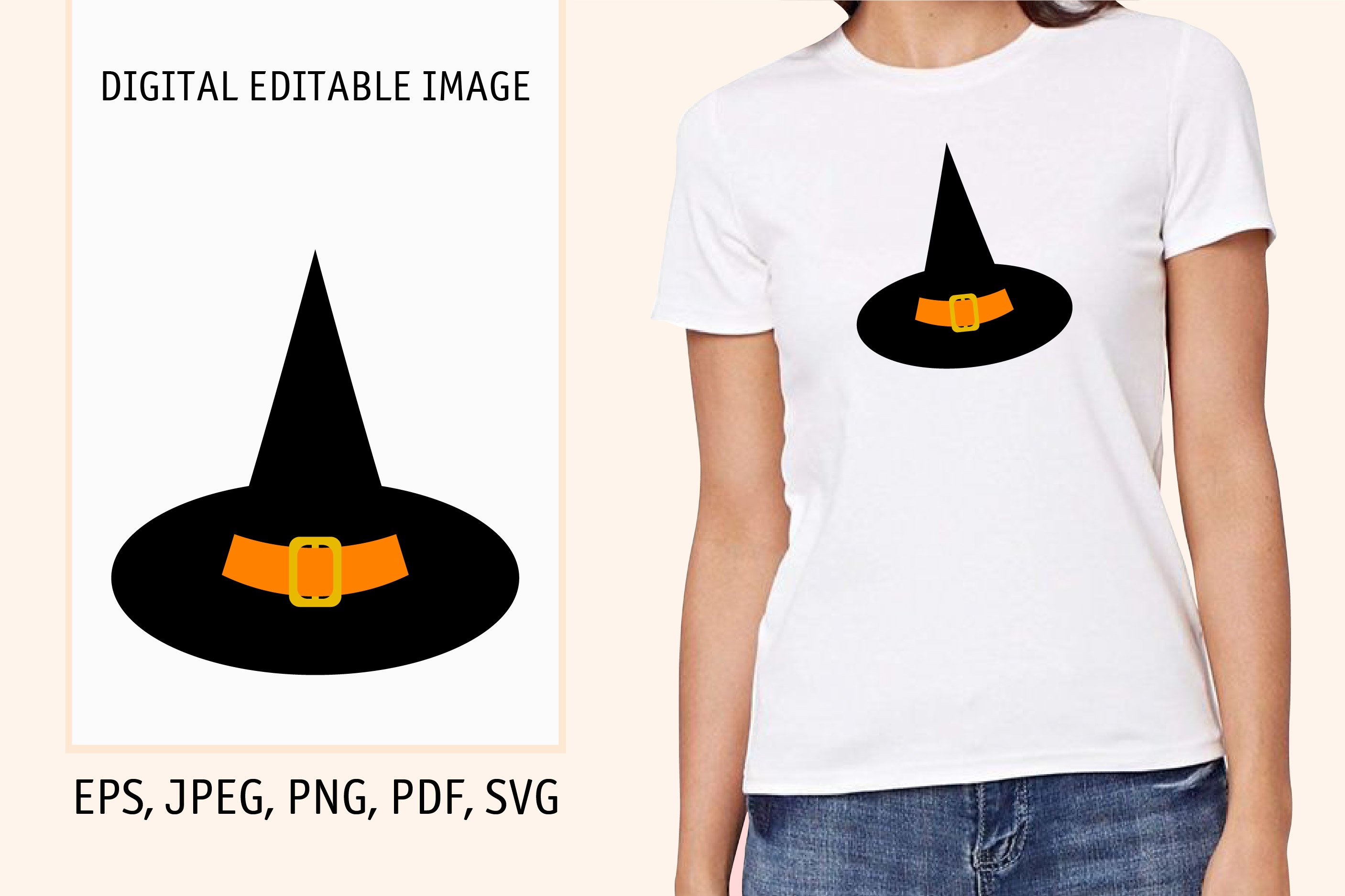 Cartoon hat print. Digital editable pattern (824413) | Characters ...