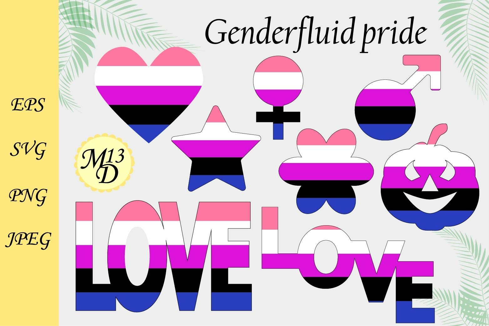 Genderfluid Flag