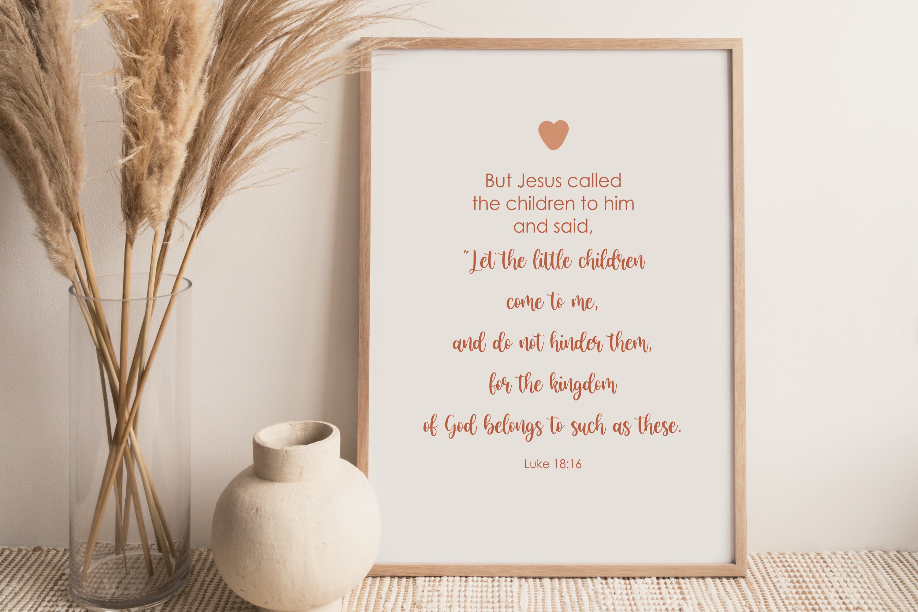 BOHO Kids Print, Nursery Wall Art, Scripture Verse Print (1148879 ...