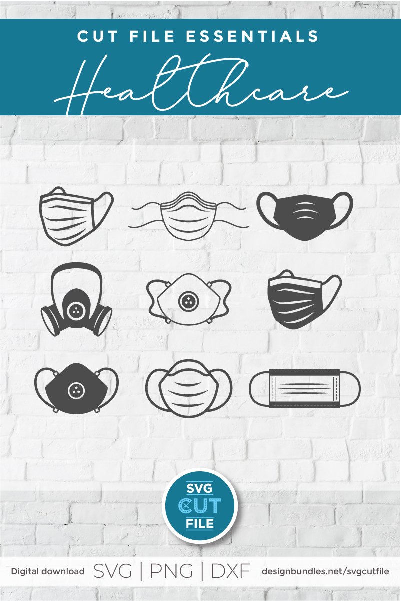 Face mask svg icons - facemask for coronavirus or COVID-19 (533175 ...