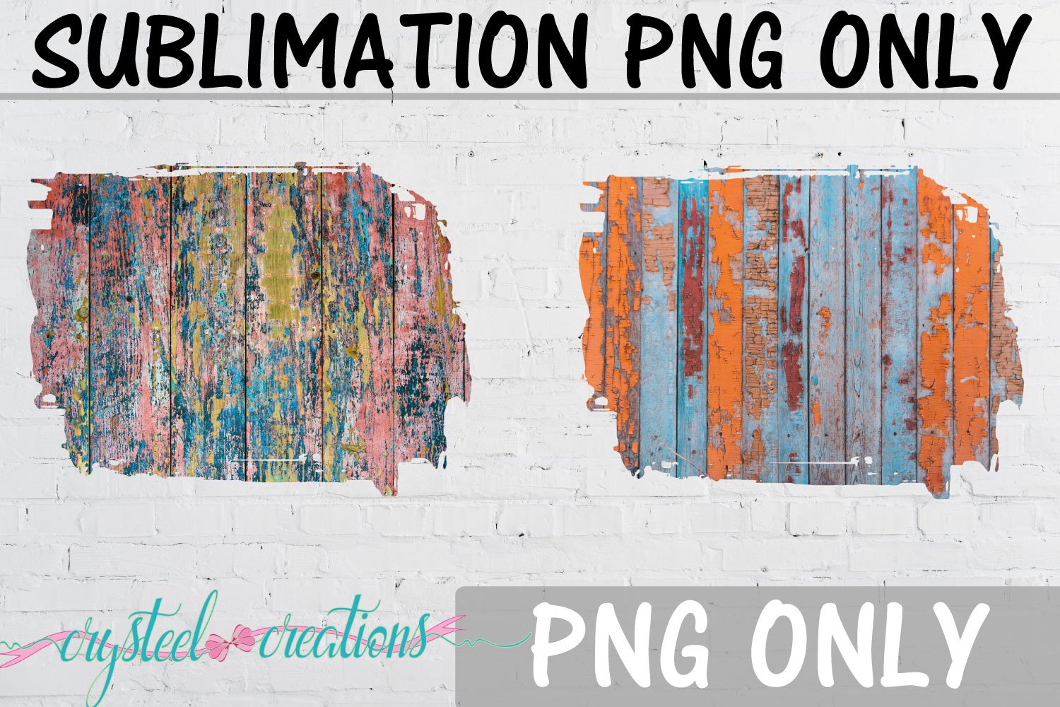 Rustic Wood Sublimation Background Bundle (1025354) | Sublimation ...