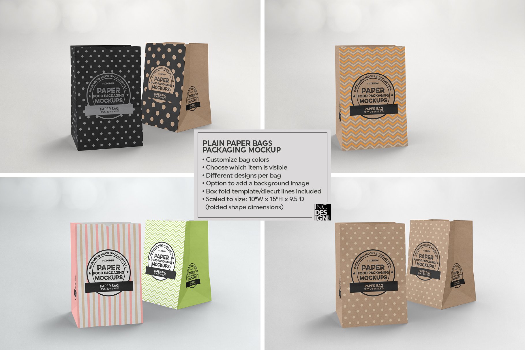 VOL.16 Food Box Packaging MockUps (284092) | Branding | Design Bundles