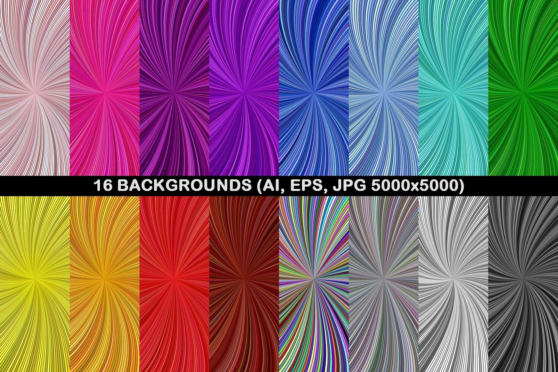 16 Curved Backgrounds (324274) | Backgrounds | Design Bundles