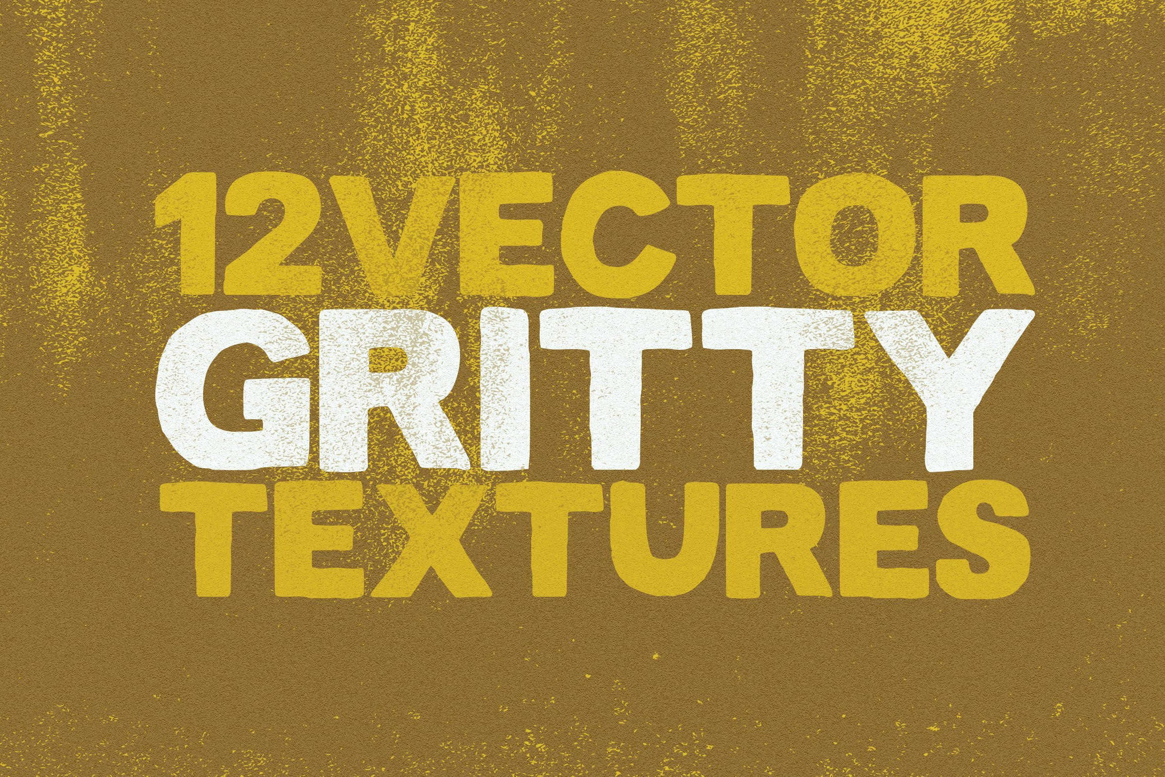 Vector Gritty Textures x12 (428175) | Textures | Design Bundles