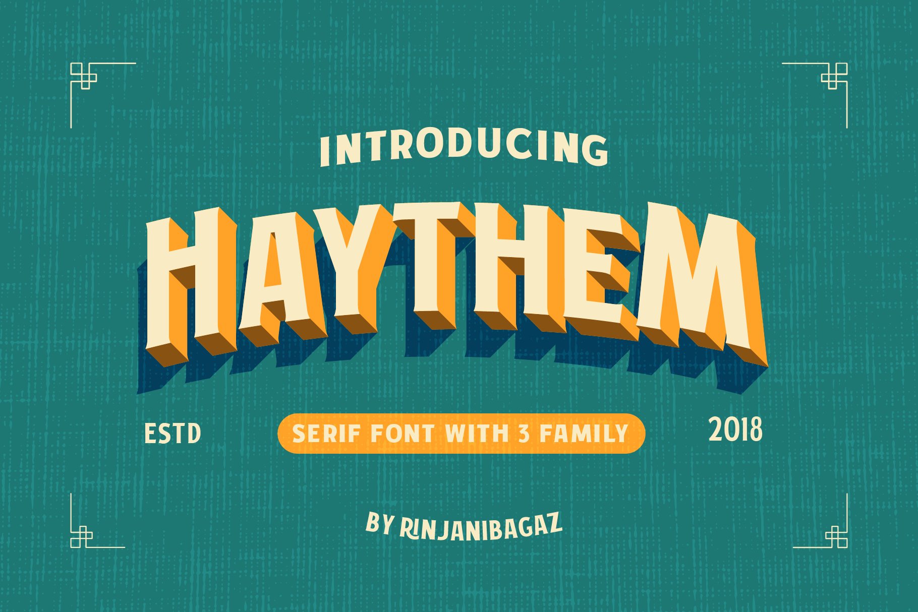 Haythem (109794) | Regular | Font Bundles