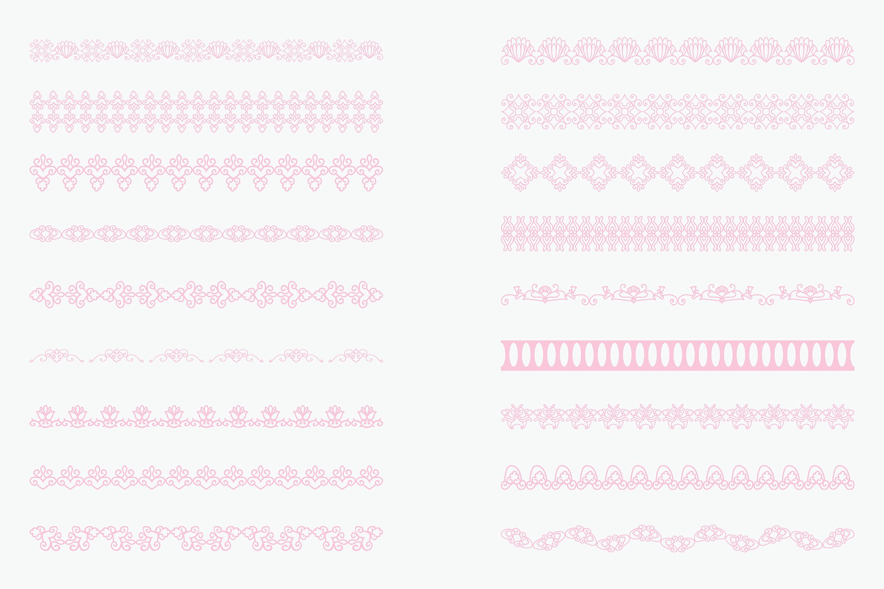 Light pink Lace Borders Clipart & Vectors - Light pink Lace (146396 ...