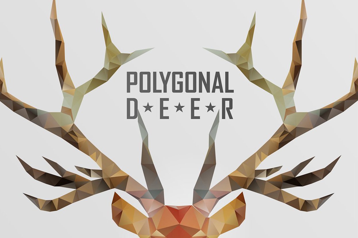 Abstract polygonal animals (773787) | Objects | Design Bundles