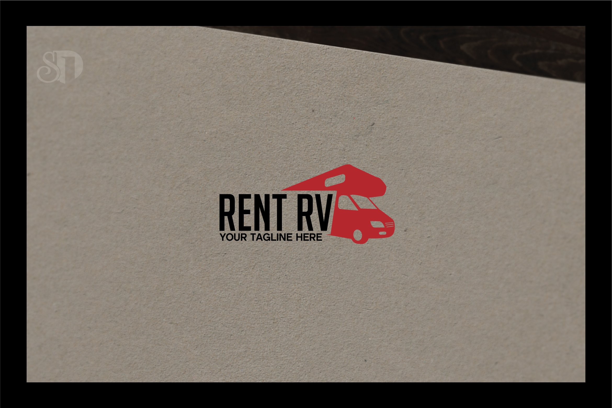 RENTRV LOGO (422720) | Logos | Design Bundles
