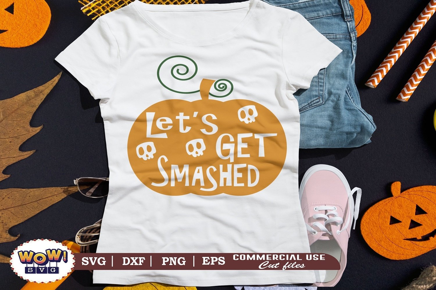 Lets get smashed svg, Pumpkins svg, Fall svg (1034494) | SVGs | Design ...