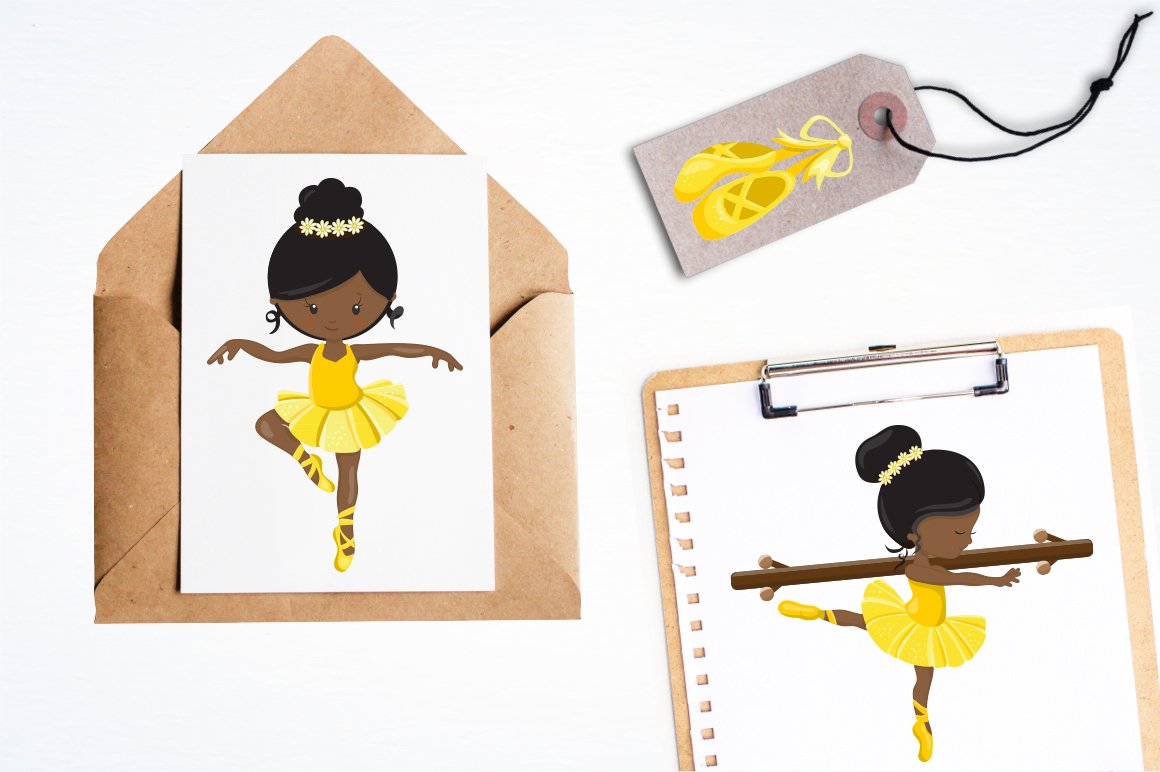 African American Ballerina Girls