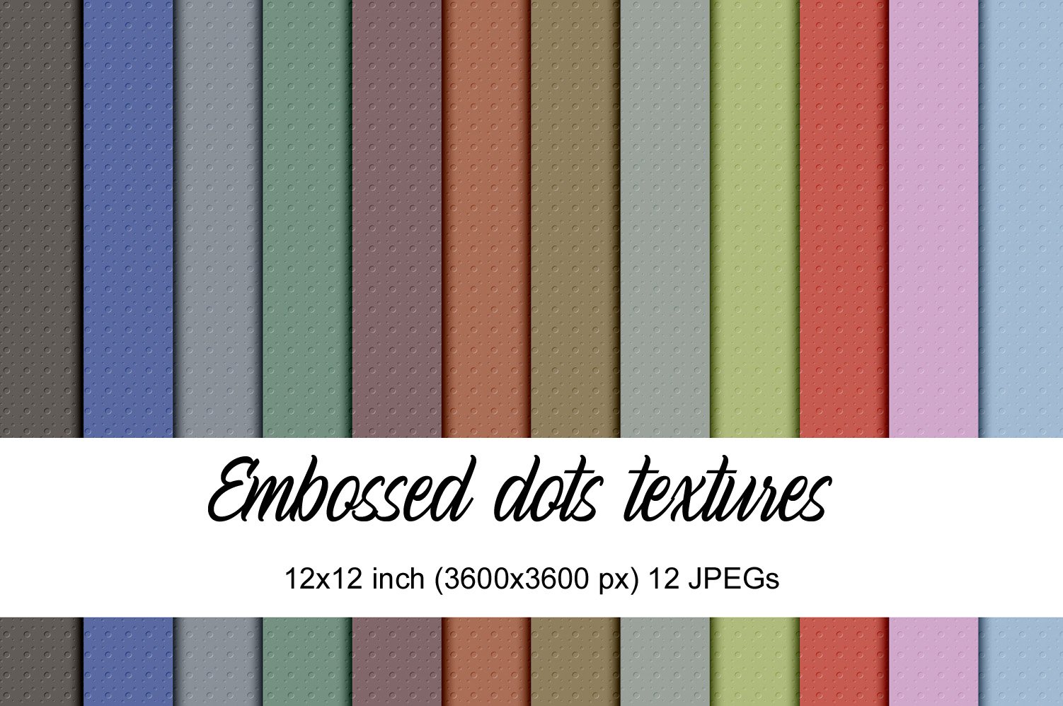 Embossed dots textures