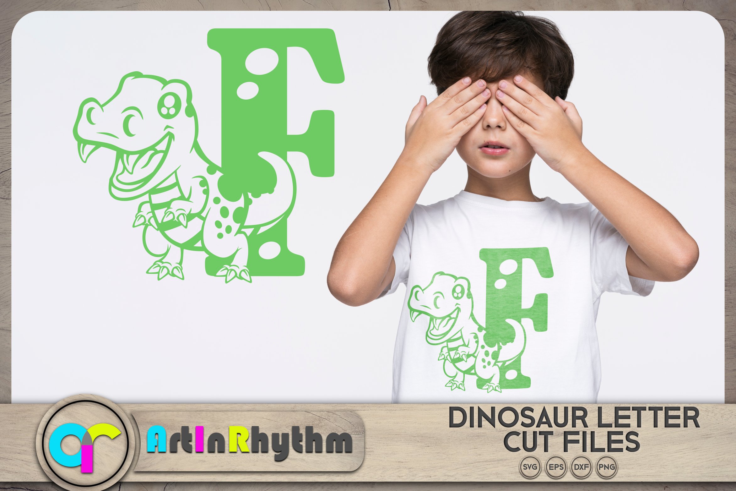Dinosaur letter F / Alphabet letter F (2225378) | SVGs | Design Bundles