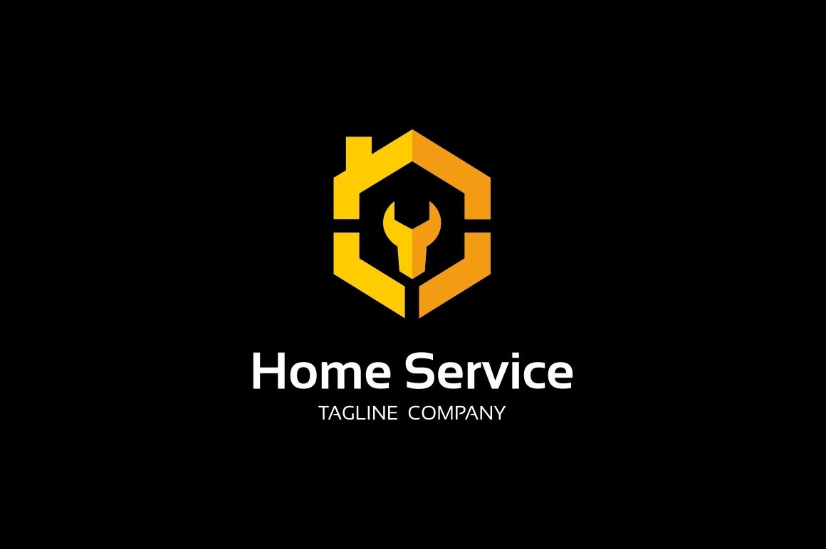 Home Service Logo (159677) | Logos | Design Bundles