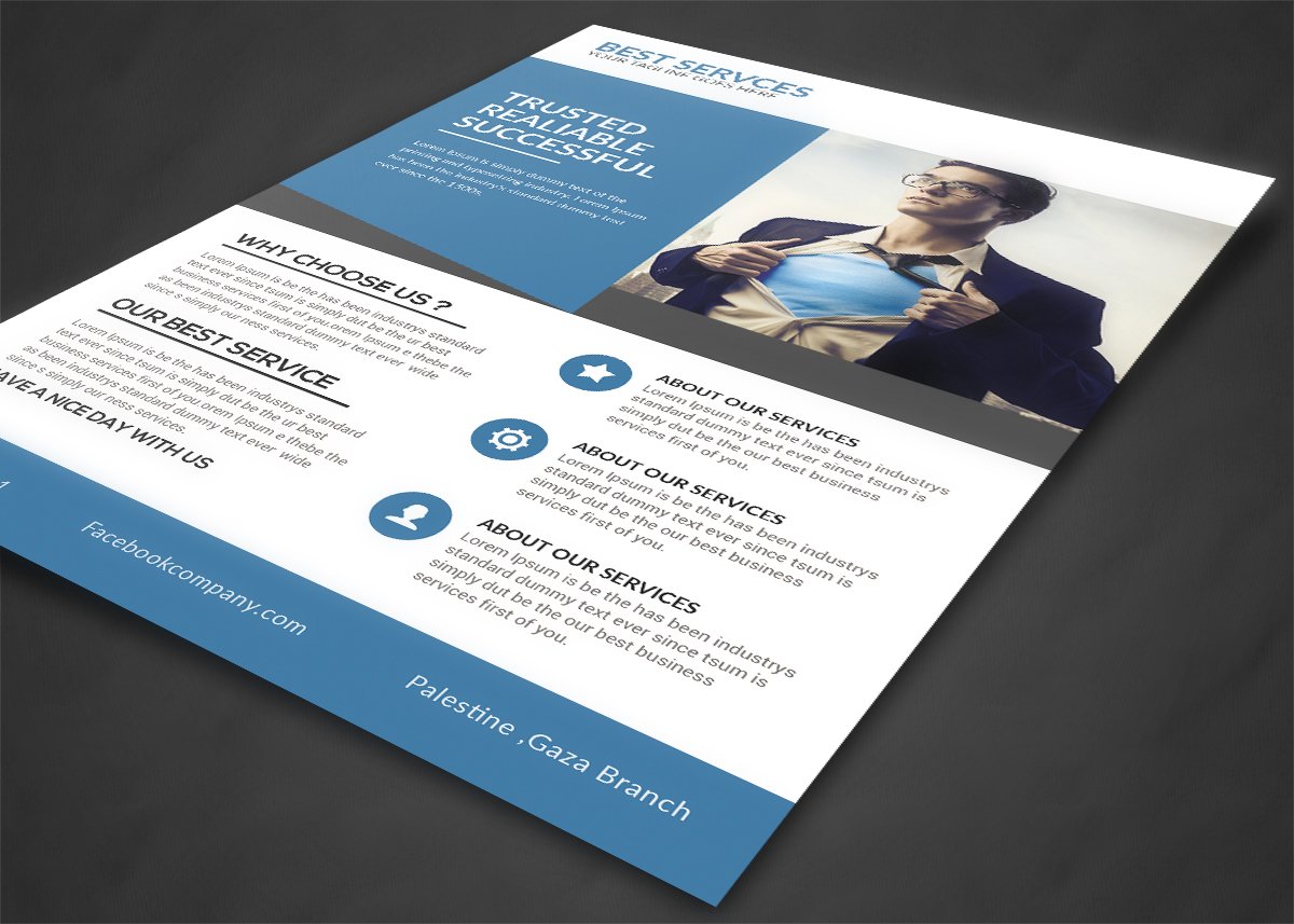 Business Company Flyer (77289) | Flyers | Design Bundles