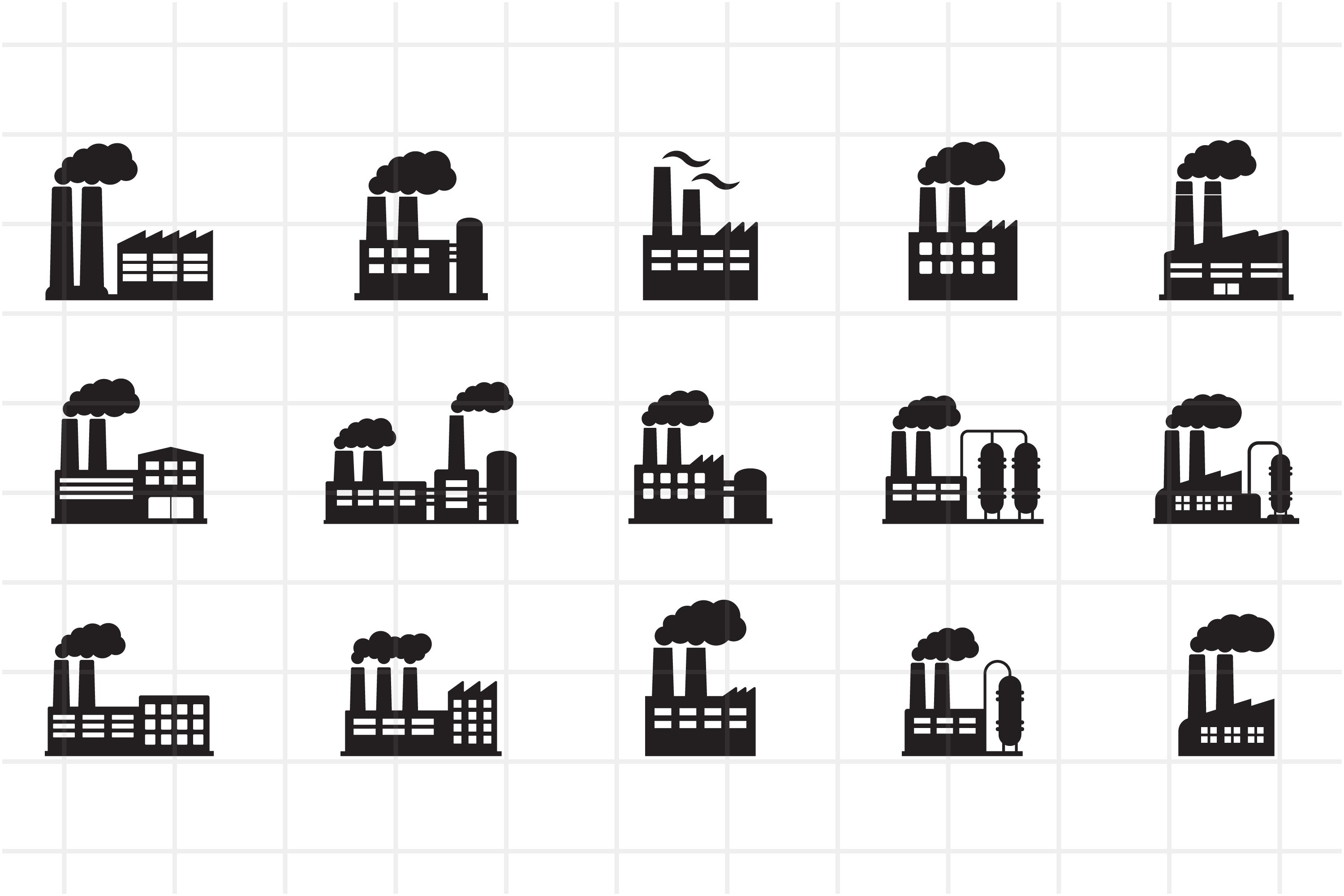 Factory Symbol Vector