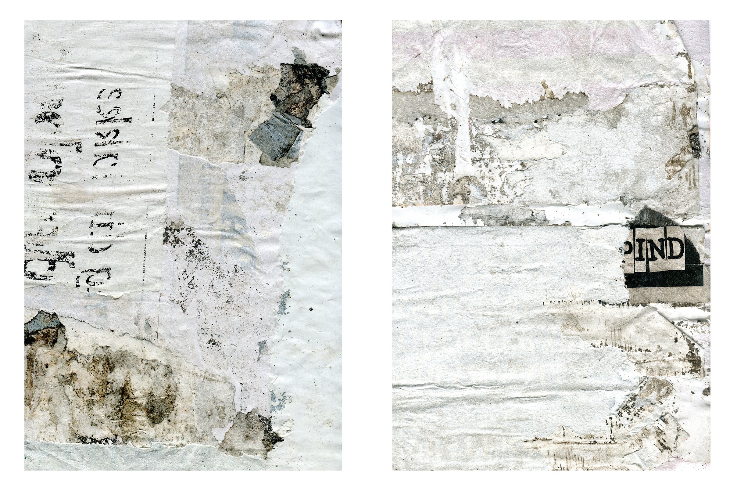 Damaged Poster Texture Vol. 1 (115553) | Textures | Design Bundles