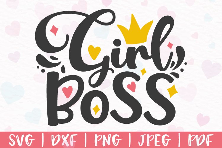 Lady Boss SVG Girl Boss Svg Strong Woman SVG Sublimation Design Png ...