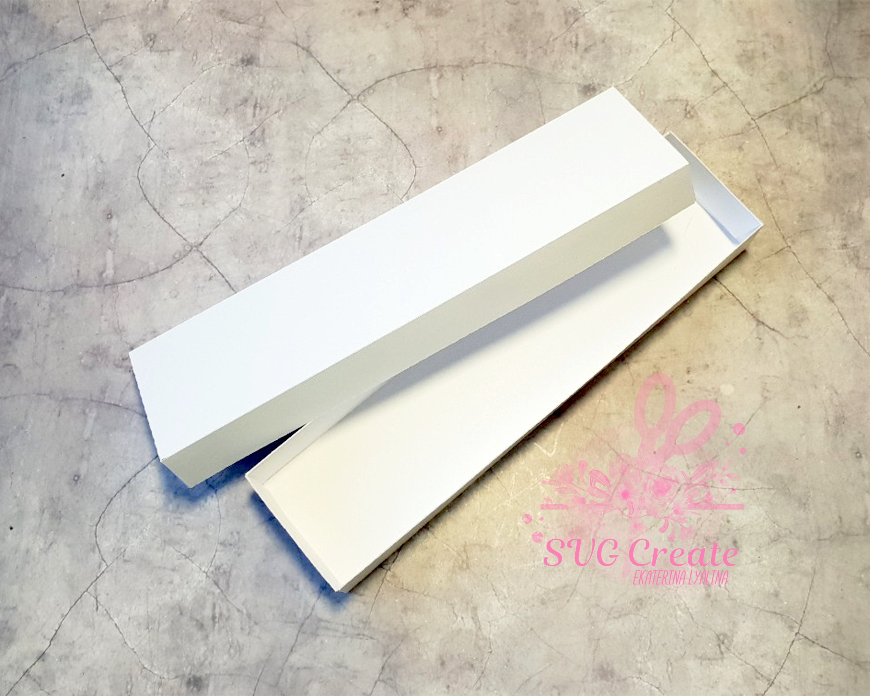 Box with lid template, box svg, pdf, favor box, box cut file (191431 ...