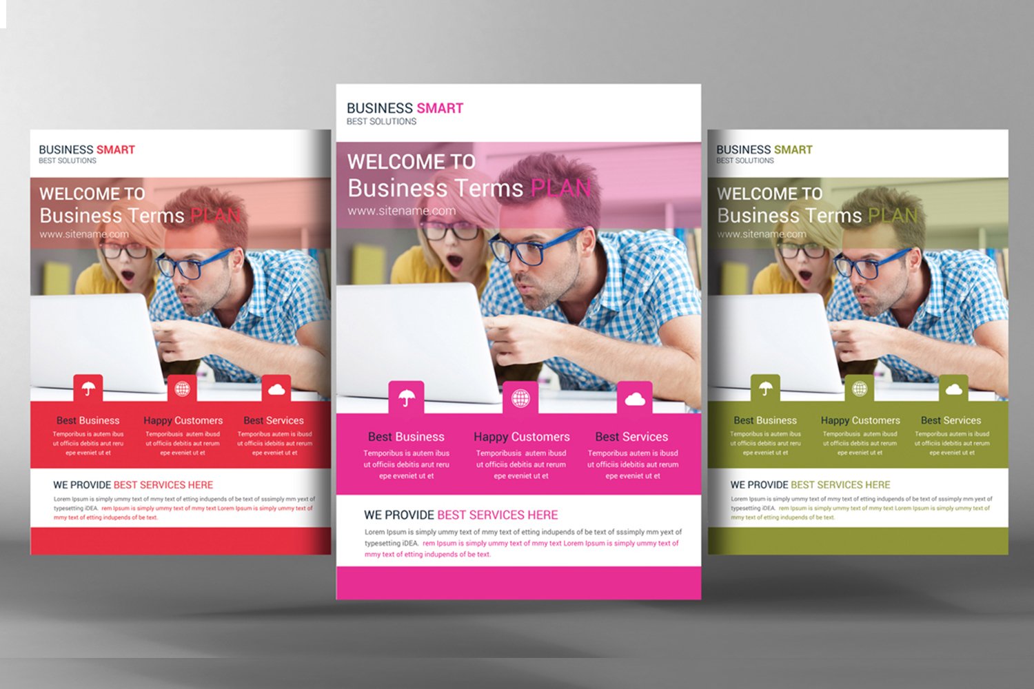 Smart Business Flyer Template (466700)