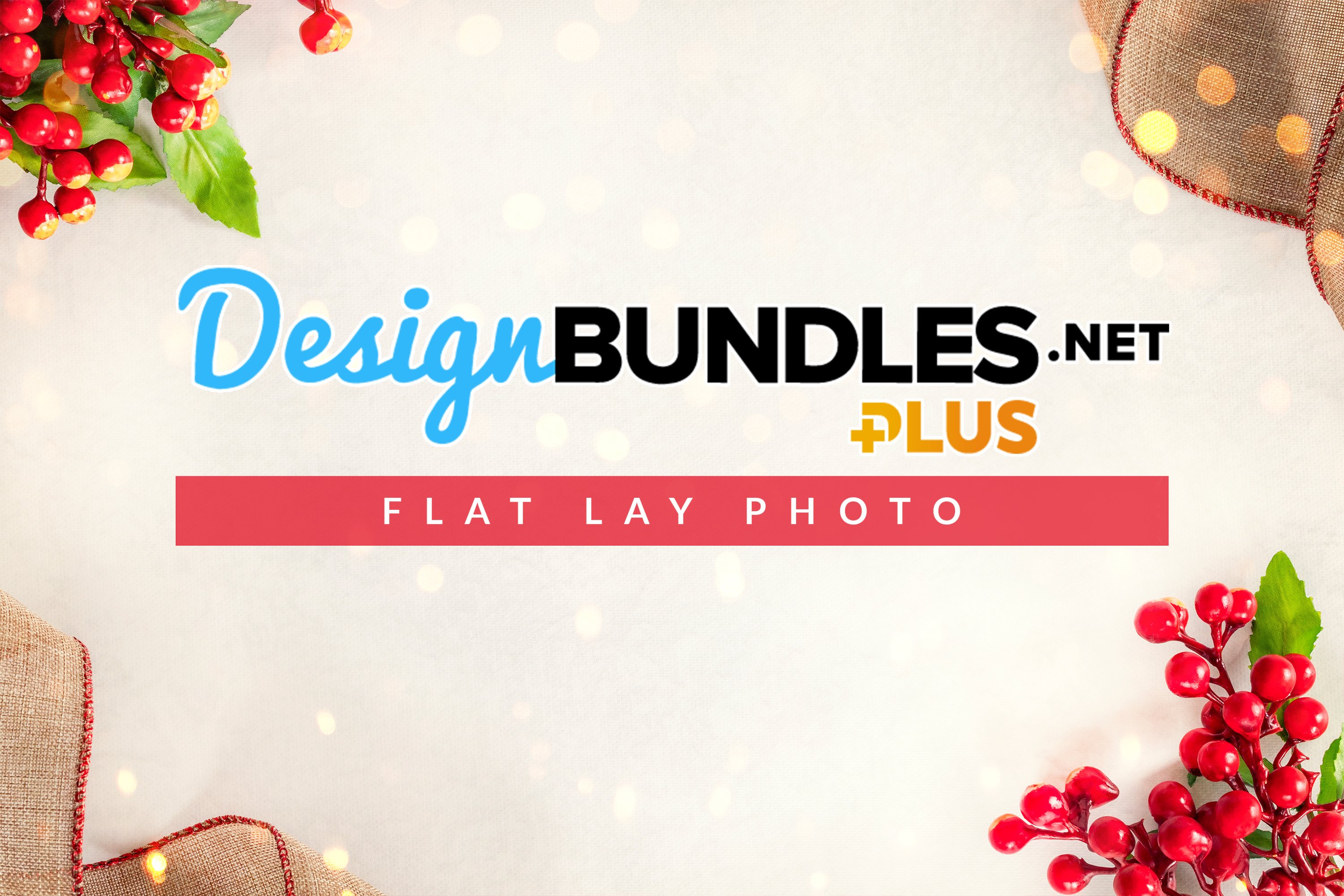 Christmas Festive Flat Lay Photo