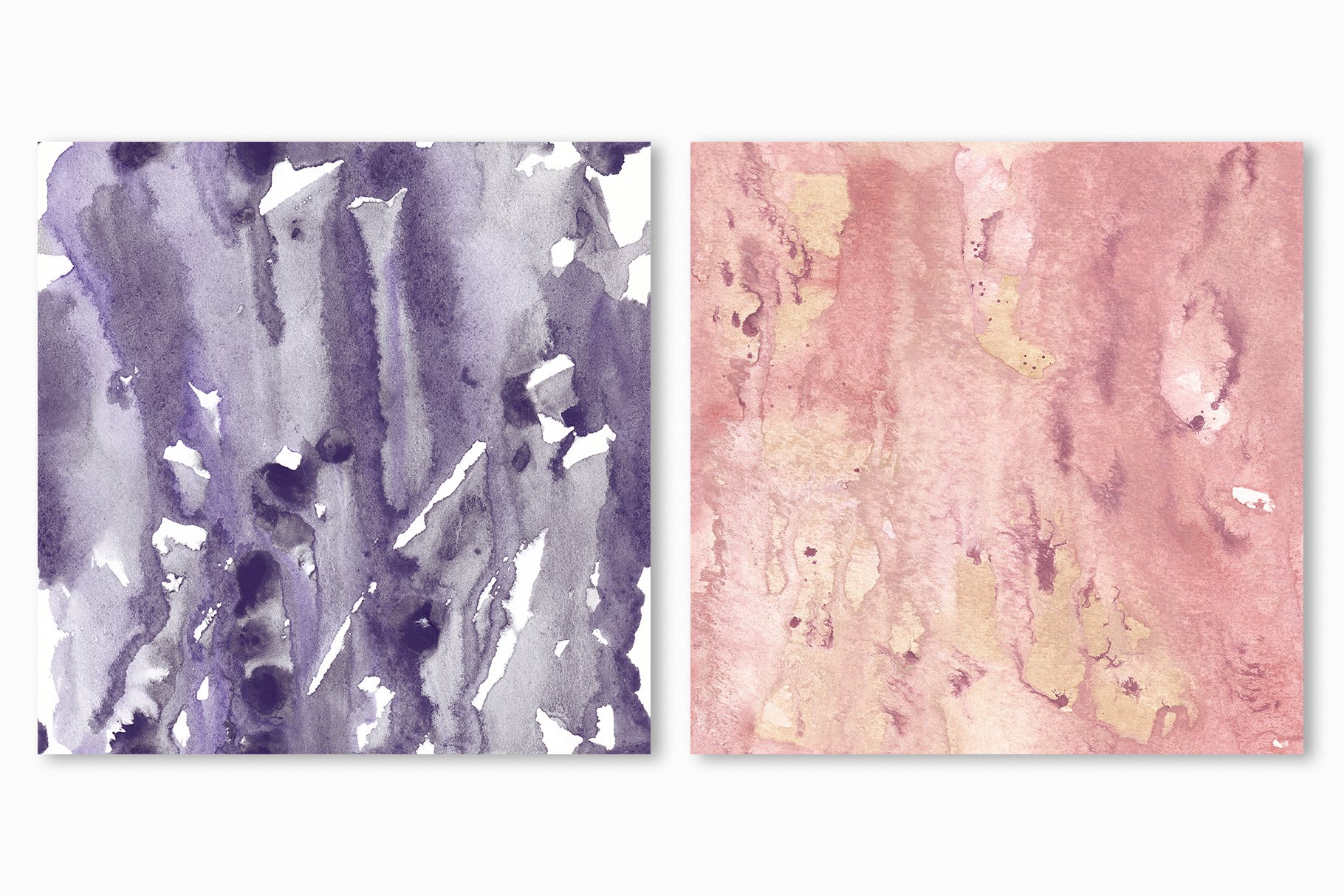 Seamless Watercolor Textures - 10 Watercolour Backgrounds (295480 ...
