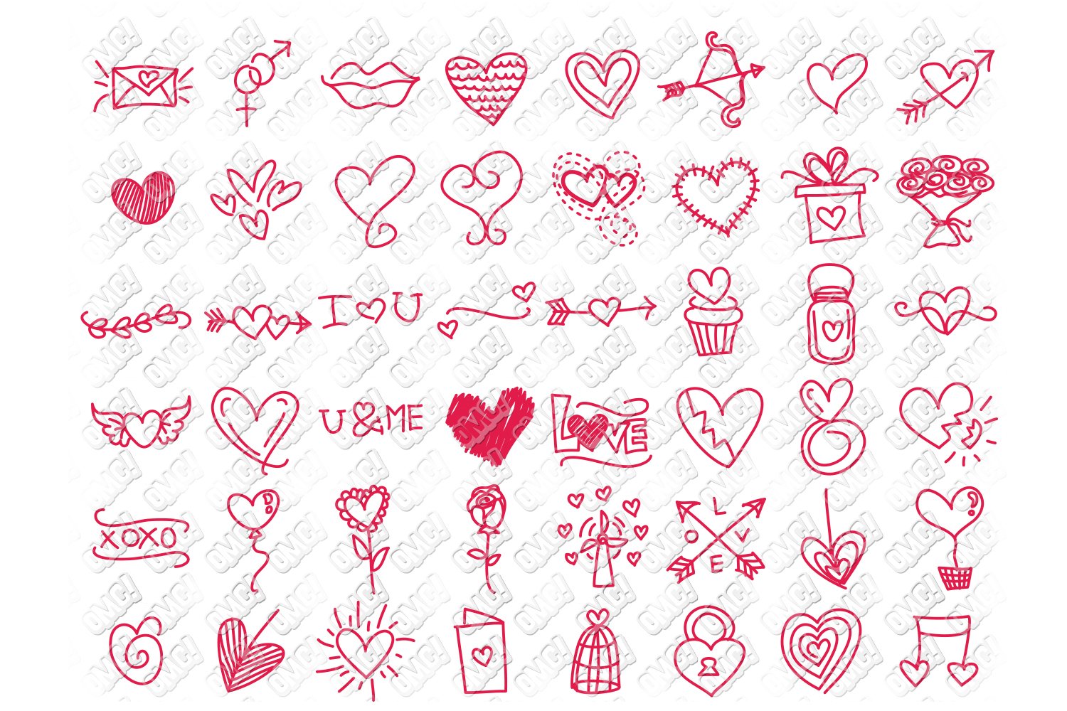 Simple Love Doodles