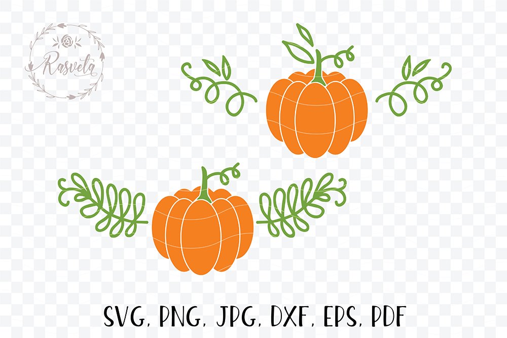 Divider Pumpkin Clipart (854791) | Illustrations | Design Bundles