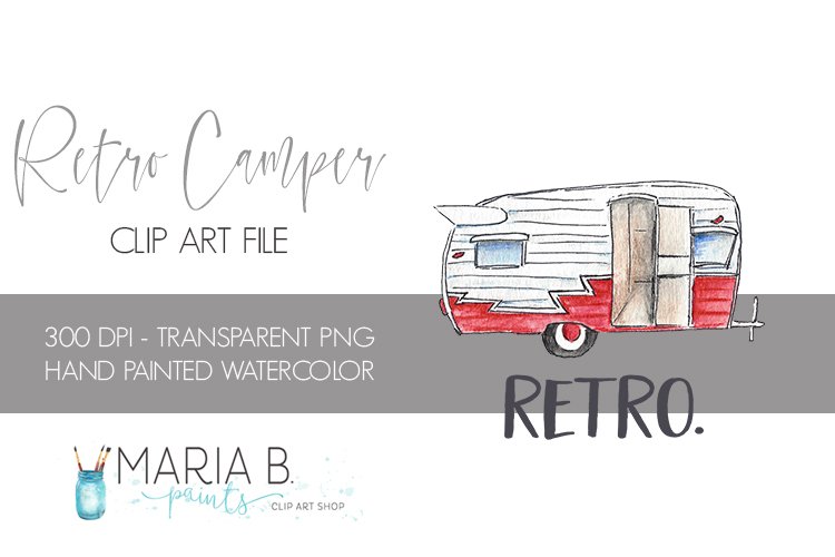Retro Camper Sublimation Clip Art PNG (199608) | Sublimation | Design ...
