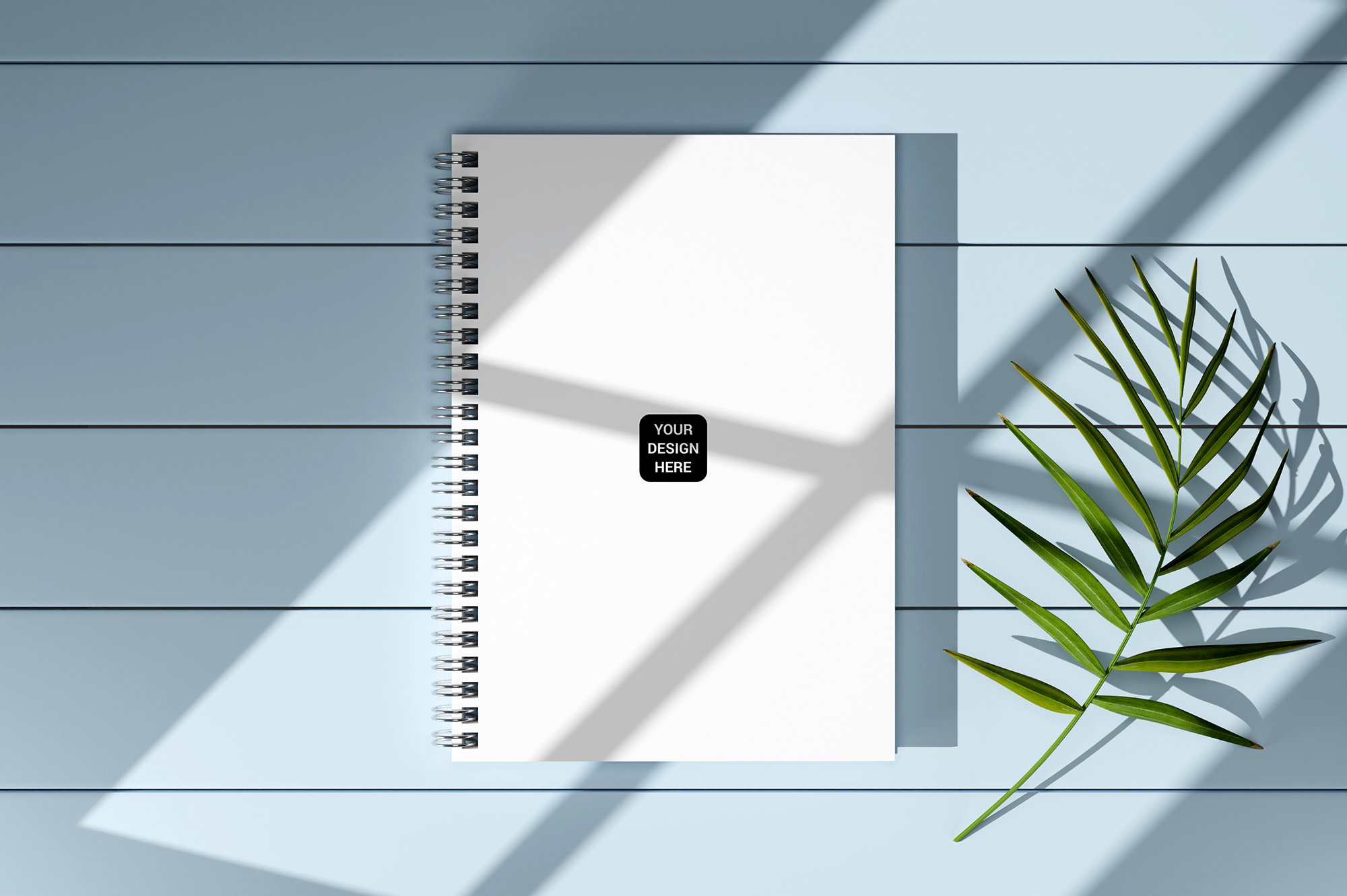 Notebook mock-up.