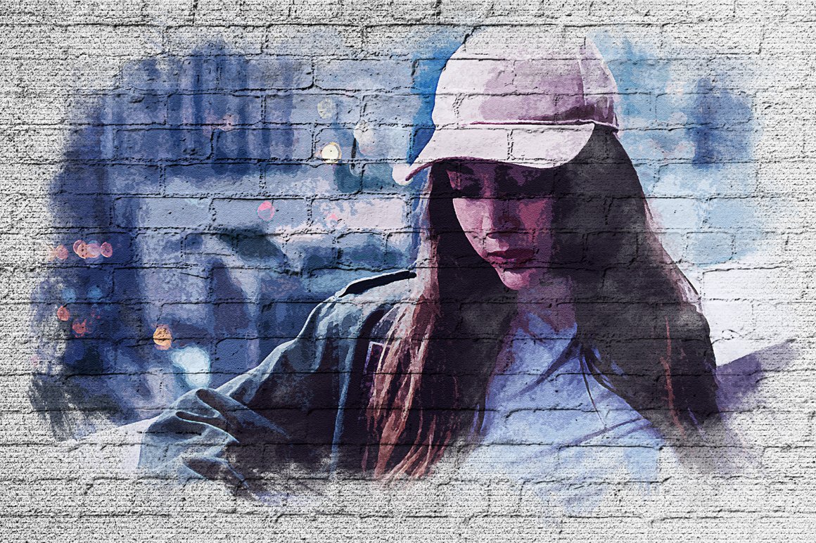 Wall Paint FX for Adobe Photoshop