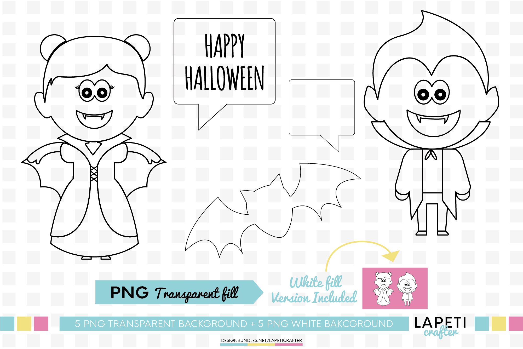 Halloween digital stamp, printable png for card making (918896 ...