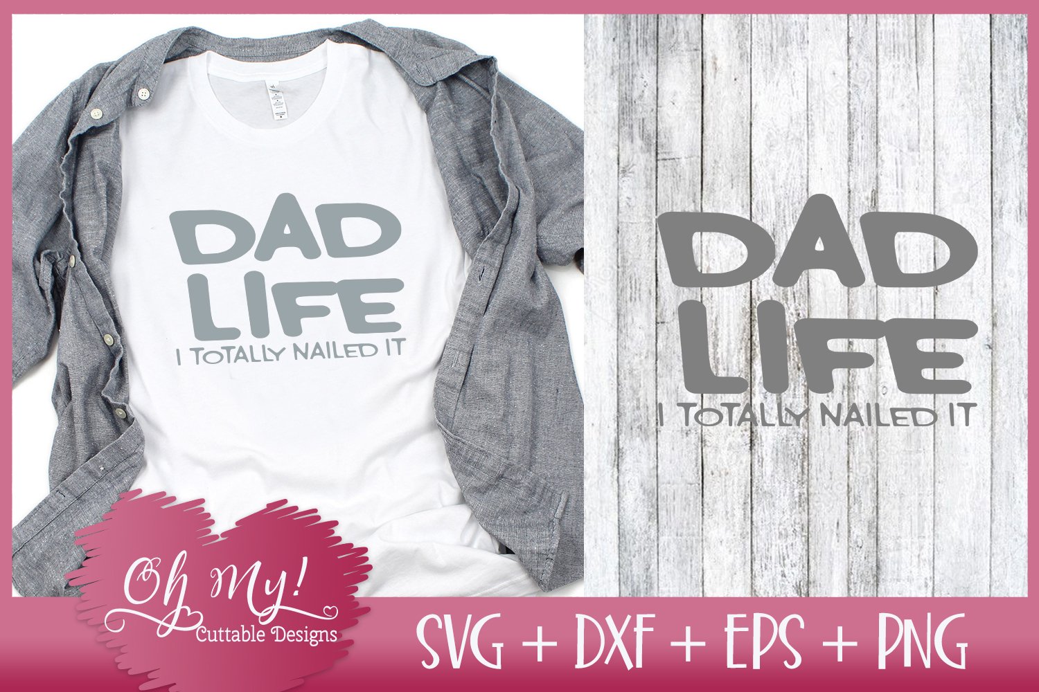 Dad Life - SVG EPS DXF PNG (270996) | SVGs | Design Bundles