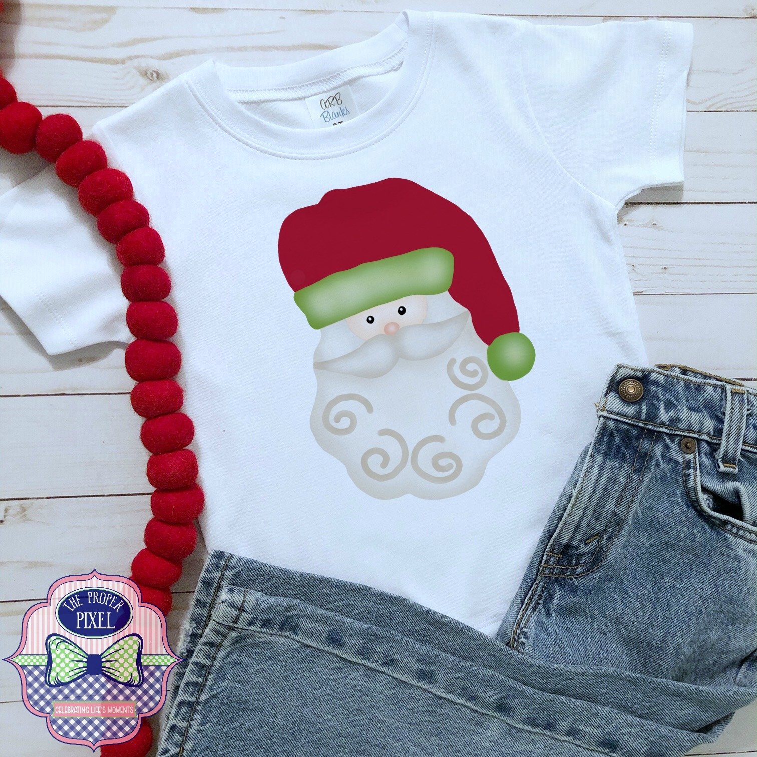 Watercolor Santa Sublimation Printable (314147) | Sublimation | Design ...