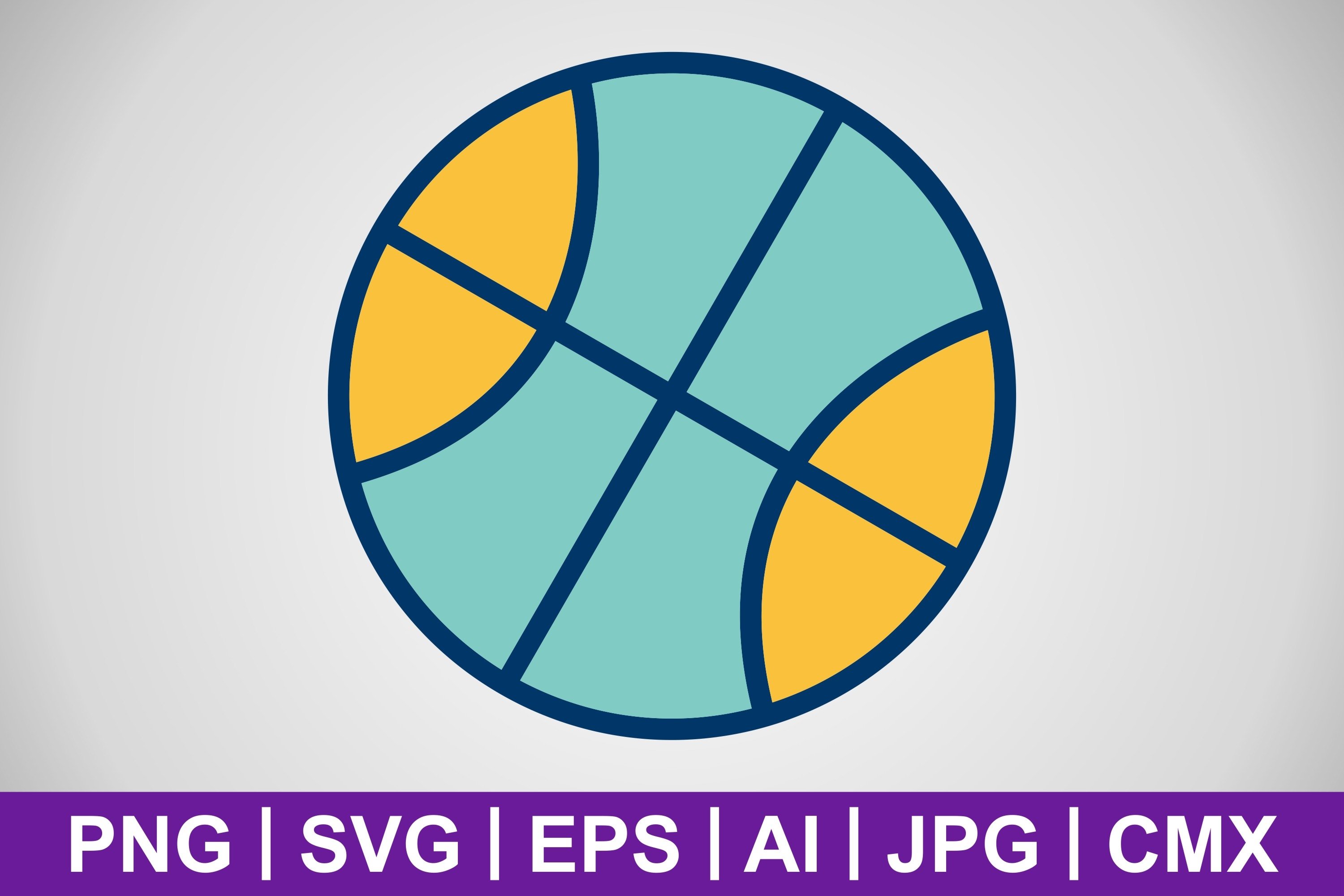 Vector Basketball Icon (1108019) | Icons | Design Bundles