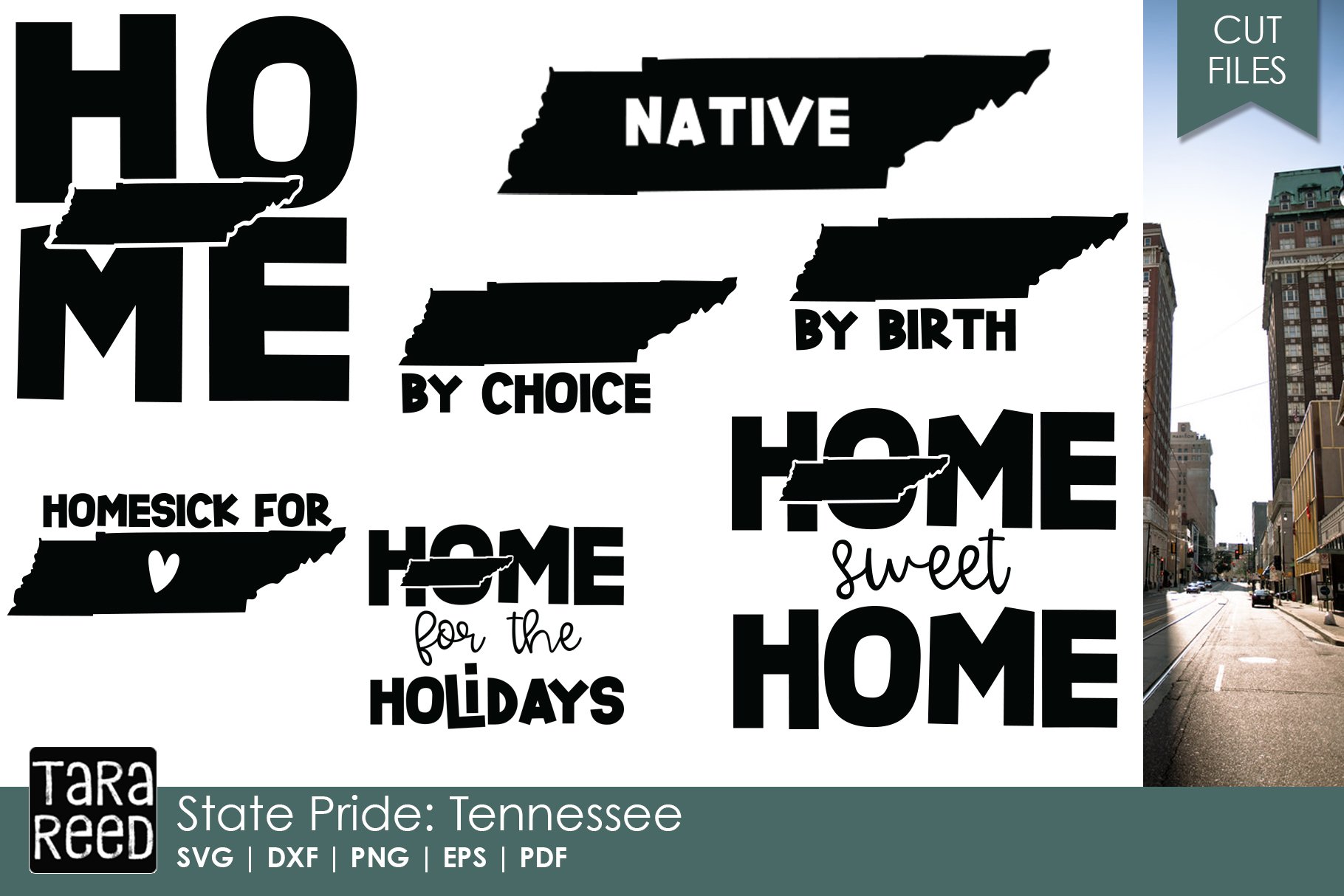 State of Tennessee - SVG and Cut Files for Crafters (174034) | Cut ...