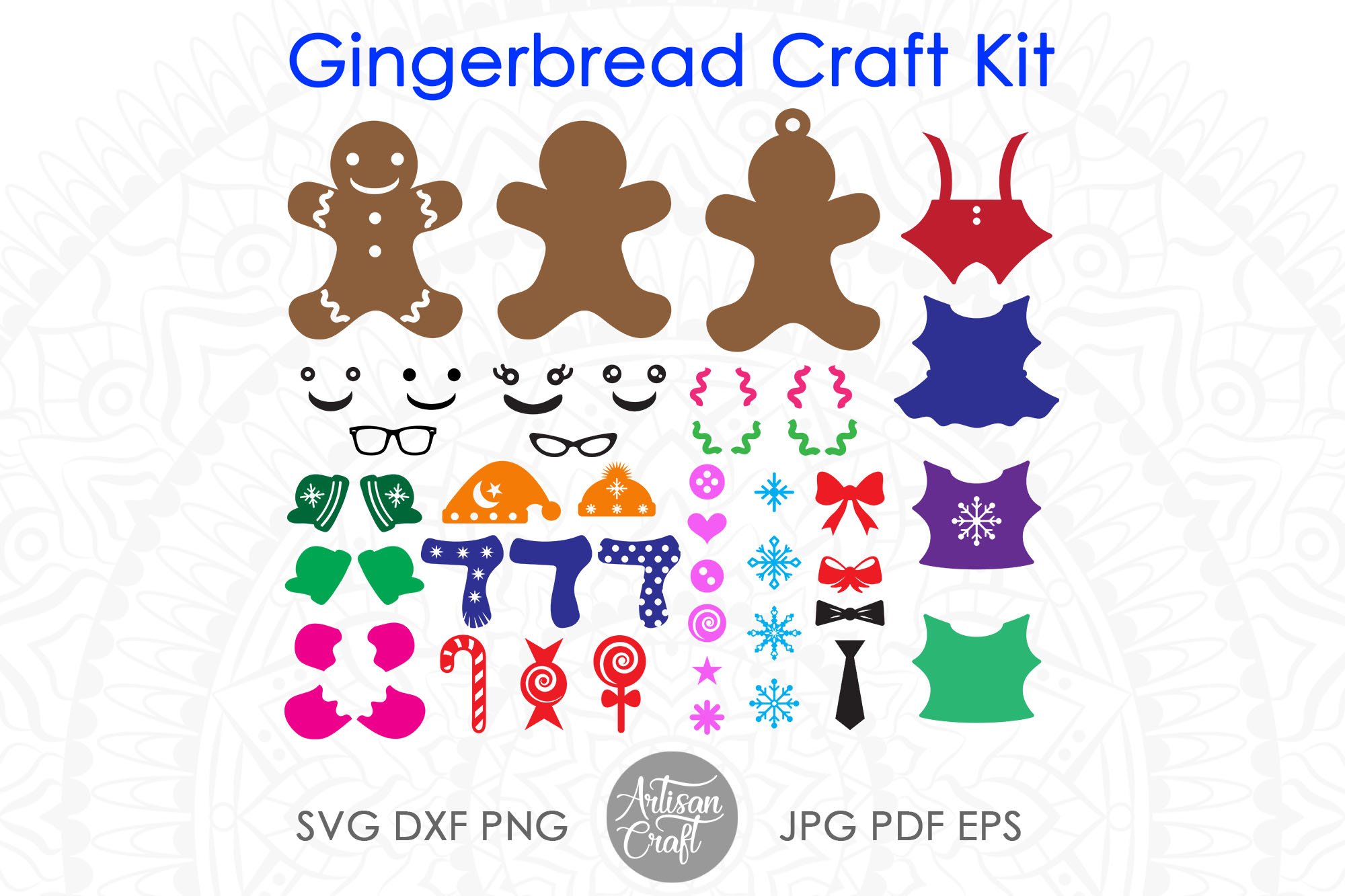 Gingerbread Cut Out Pattern