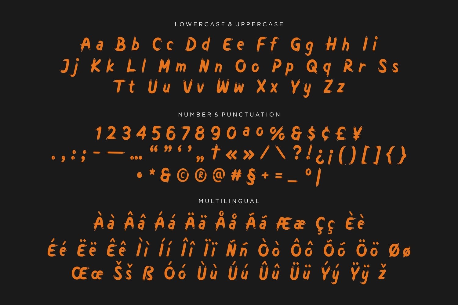 Precious Monkey - Brush Display Font