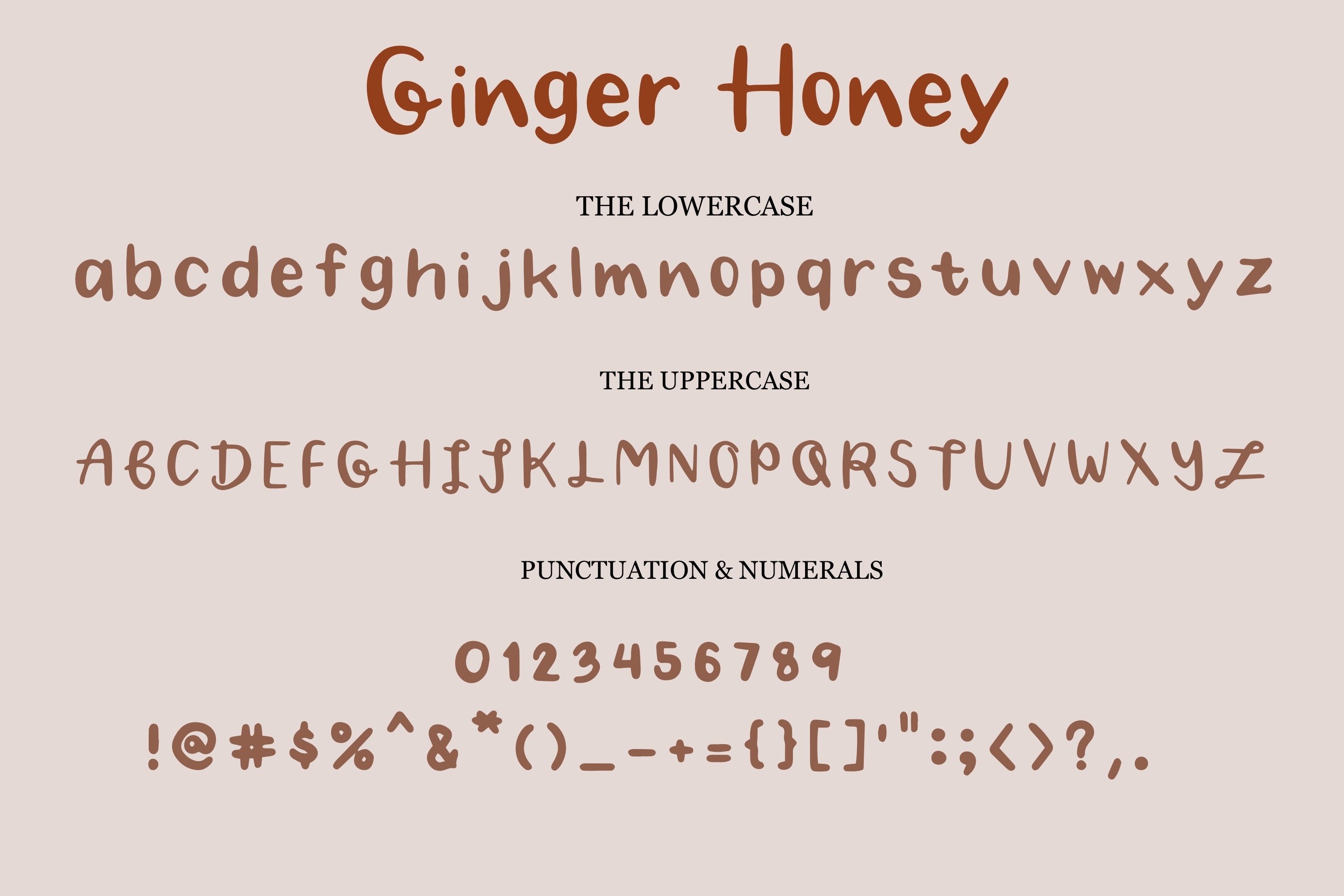 Ginger Honey -Handwritten Script font (563588) | Handwritten | Font Bundles
