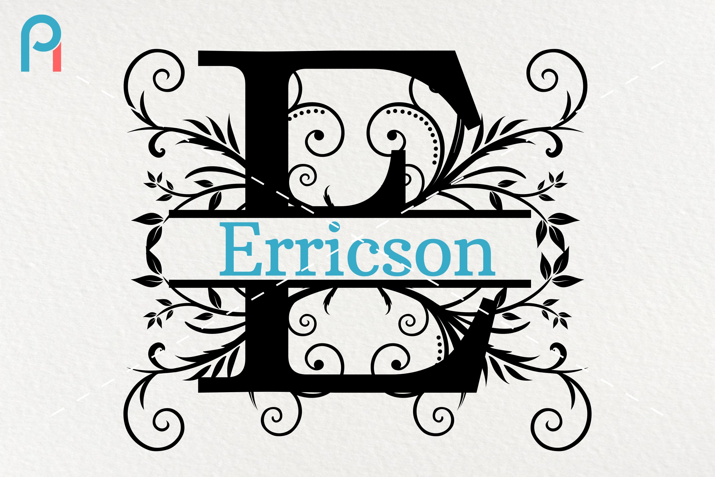 Letter Monogram Svg Files